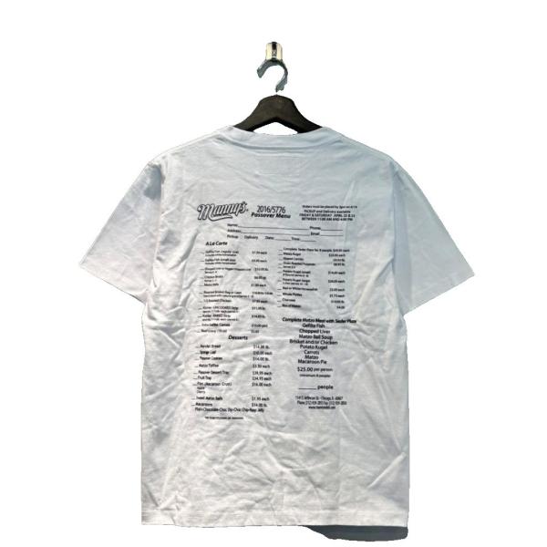 未使用品 ユニバーサルオーバーオール UNIVERSAL OVERALL ×Manny’s タグ付き Tシャツ 半袖  S 白 ホワイト ■FY メンズ【ブランド】ユニバーサルオーバーオール UNIVERSAL OVERALL【表記サイズ】...