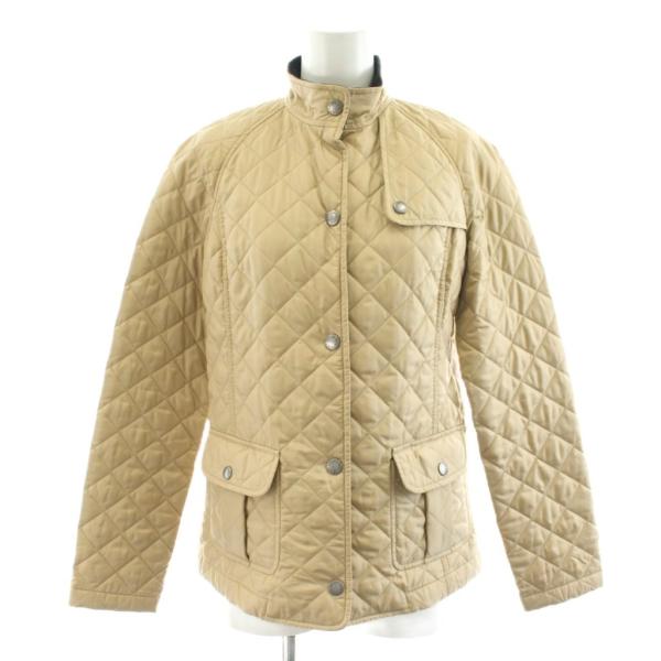 ブルックスブラザーズ BROOKS BROTHERS キルティングジャケット 中綿 アウター 0 ベージュ /AN43 レディース【ブランド】ブルックスブラザーズ BROOKS BROTHERS【表記サイズ】0【実寸サイズ】身幅：約42cm...