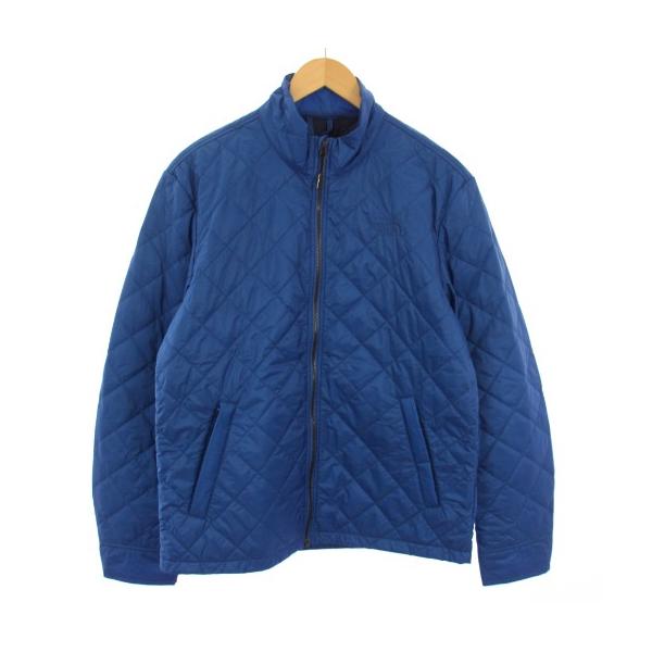 ザノースフェイス POLLY DOME JACKET キルティングジャケット 中綿 アウター ジップアップ L/100 ブルー NY81801Z /TK メンズ【ブランド】ザノースフェイス THE NORTH FACE【表記サイズ】L/10...