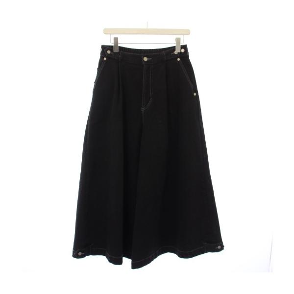 ズッカ zucca 22SS ワイドパンツ ジップフライ M 黒 ブラック ZU21FF050 /TK レディース【ブランド】ズッカ zucca【表記サイズ】M【実寸サイズ】ウエスト：72cm　もも幅：36cm　裾幅：49cm　股上：41c...