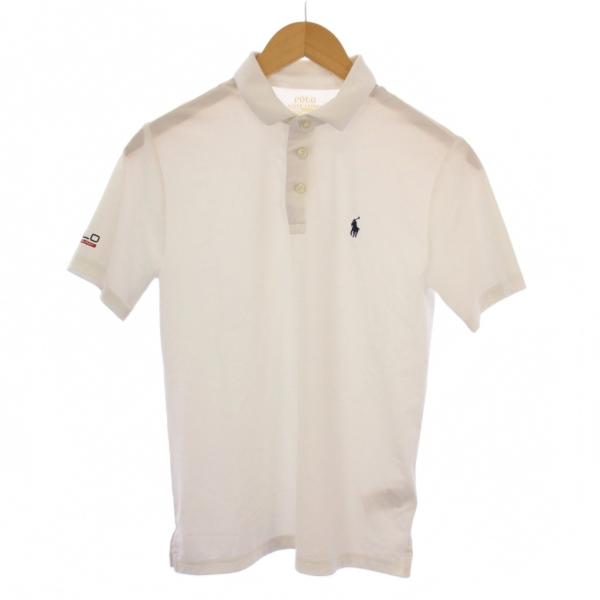 ポロ ラルフローレン POLO RALPH LAUREN ポロシャツ 半袖 ロゴ 刺繍 M（10-12）白 /BM キッズ【ブランド】ポロ ラルフローレン POLO RALPH LAUREN【表記サイズ】M（10-12）【実寸サイズ】肩幅：...