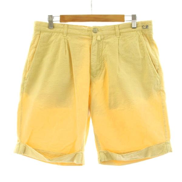 ヤコブコーエン JACOB COHEN バミューダショーツ ハーフパンツ ショートパンツ ジップフライ 32 黄 イエロー 0186S TR0019【ブランド】ヤコブコーエン JACOB COHEN【表記サイズ】32【実寸サイズ】ウエスト：...
