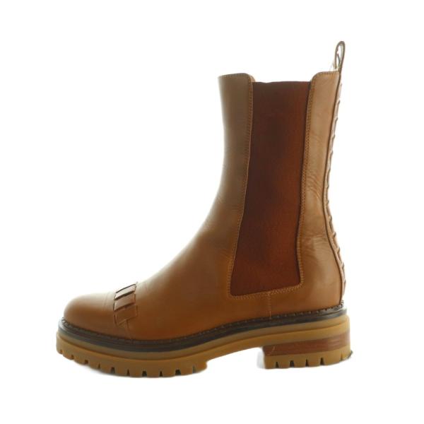 セルジオロッシ Sergio rossi サイドゴア ショートブーツ 37 24.0cm ブラウン 98140 /MI レディース【ブランド】セルジオロッシ Sergio rossi【表記サイズ】37 24.0cm【実寸サイズ】筒周り：23...