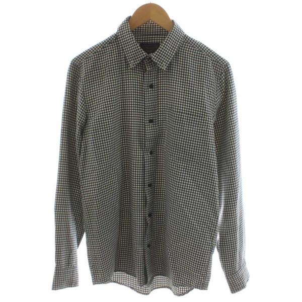 ペンドルトン PENDLETON シャツ チェック柄 長袖 M 紺 ネイビー 白 ホワイト RA101-11045 /AN43 メンズ【ブランド】ペンドルトン PENDLETON【表記サイズ】M【実寸サイズ】肩幅：約44cm　身幅：約54c...