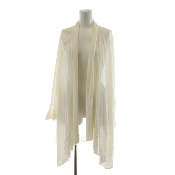 トゥービーシック TO BE CHIC カーディガン ロング 長袖 2 白 ホワイト /RR レディース【ブランド】トゥービーシック TO BE CHIC【表記サイズ】2【実寸サイズ】肩幅：32cm　身幅：57cm　着丈：76cm　袖丈：5...