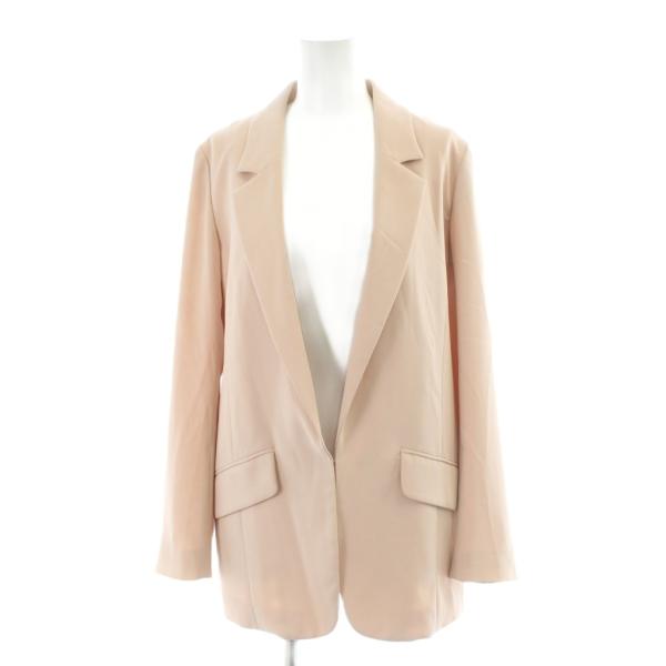 ダイアグラム グレースコンチネンタル Diagram GRACE CONTINENTAL ジャケット 36 ピンク テーラードカラー オープンフロント 長袖 /AP【ブランド】ダイアグラム グレースコンチネンタル Diagram GRACE...