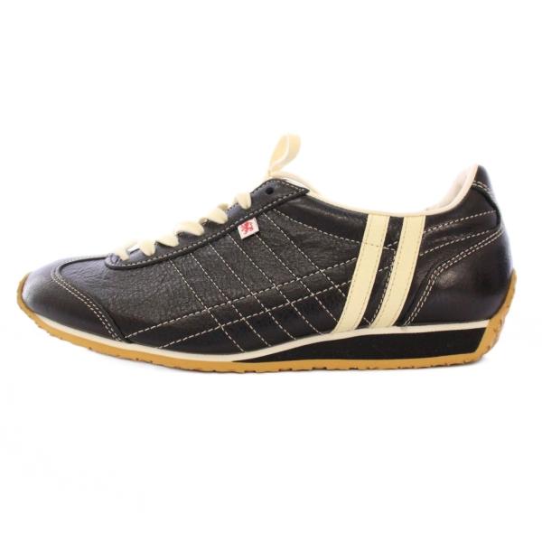 パトリック PATRICK PAMIR パミール ローカットスニーカー シューズ レザー 刺繍 38 黒 ブラック 27071 /BB レディース【ブランド】パトリック PATRICK【表記サイズ】38【実寸サイズ】最大幅：9cm　アウトソ...