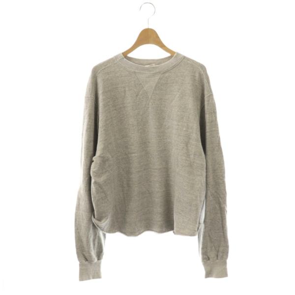 シンゾーン Shinzone W GAZETTE PULLOVER スウェット トレーナー コットン F グレー 21SMSCU12 /NR レディース【ブランド】シンゾーン Shinzone【表記サイズ】F【実寸サイズ】肩幅：47.5cm...