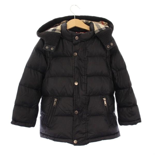 バーバリー ロンドン BURBERRY LONDON ダウンジャケット ダウンベスト 2WAY アウター フーディ 110A 黒 C4C15-246-09 /KH キッズ【ブランド】バーバリー ロンドン BURBERRY LONDON【表記...