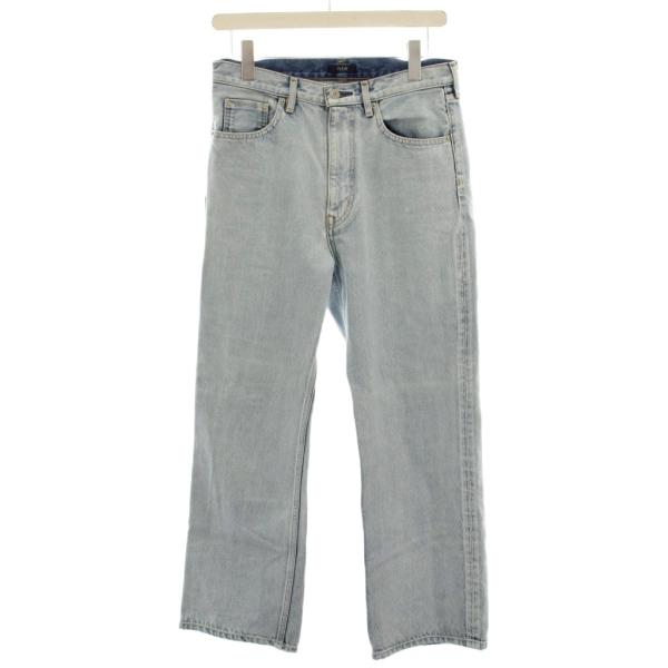 イレーヴ YLEVE 23AW 13.5ozDENIM PRESSED 5P FADE デニムパンツ ジーンズ 1 水色 ライトブルー 168-4140616 /HN レディース【ブランド】イレーヴ YLEVE【表記サイズ】1【実寸サイズ】...