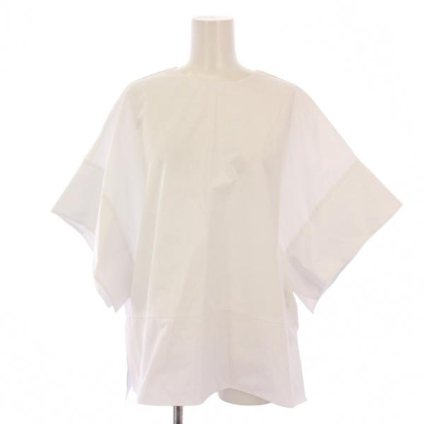 アドーア ADORE 24SS ボクシーブラウス シャツ 半袖 38 白 531-4210622 /BM レディース【ブランド】アドーア ADORE【表記サイズ】38【実寸サイズ】身幅：58cm　着丈：68cm　ゆき丈：47cm　　【素材】...