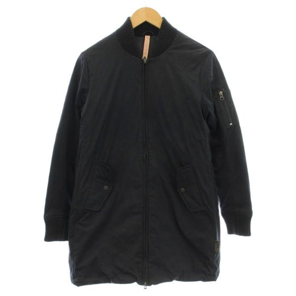 ビームスライツ BEAMS Lights YOSOOU コラボ MA-1 ダウンジャケット コート S 黒 ブラック 52-19-0144-662【ブランド】ビームスライツ BEAMS Lights【表記サイズ】S【実寸サイズ】肩幅：39c...