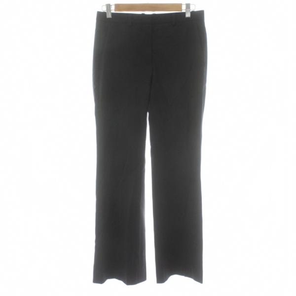 セオリー Theory 22SS TAILOR DEMITRIA フレアパンツ スラックス ジップフライ ウール 0 黒 ブラック 01-2106424 /KU レディース【ブランド】セオリー Theory【表記サイズ】0【実寸サイズ】ウエ...