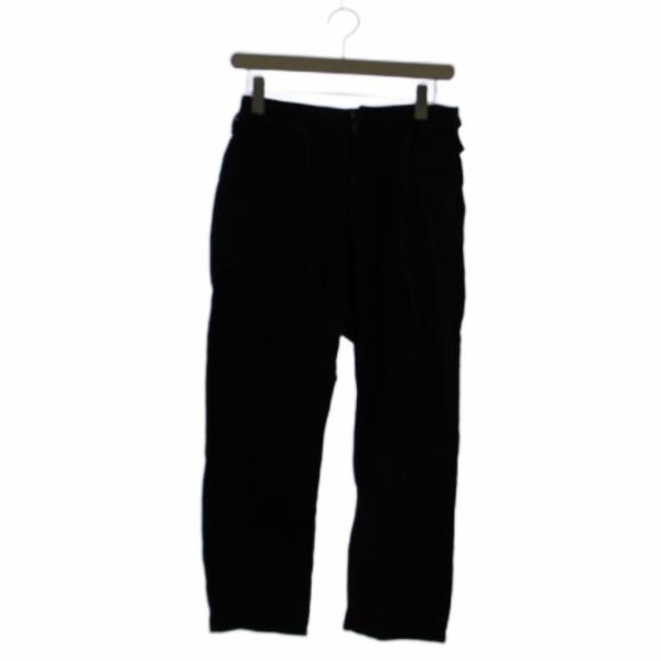 NILI LOTAN パンツ 0 黒 ブラック 無地 ドローストリングウエスト フルレングス /JP レディース【表記サイズ】0【実寸サイズ】ウエスト：約72cm　もも幅：約29.5cm　裾幅：約18cm　股上：約37.5cm　股下：約52...