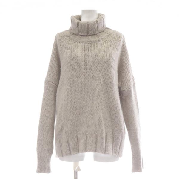 ロベルトコリーナ ROBERTO COLLINA ニット ライトグレー タートルネック 長袖 ローゲージ /AU レディース【ブランド】ロベルトコリーナ ROBERTO COLLINA【表記サイズ】サイズ表記なし【実寸サイズ】肩幅：68cm...