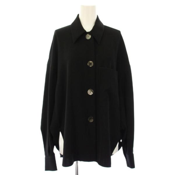 エンフォルド ENFOLD CIRCLE SHIRT シャツ 長袖 ポケット 38 黒 ブラック 300HA230-1480 /TK レディース【ブランド】エンフォルド ENFOLD【表記サイズ】38【実寸サイズ】身幅：57cm　着丈：67...