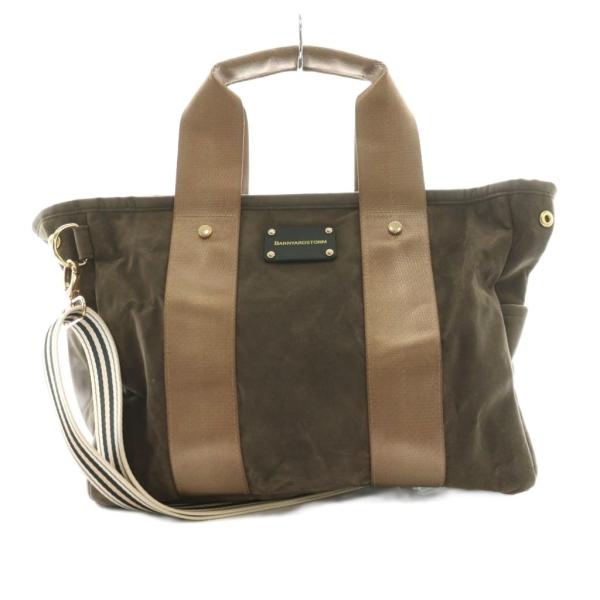 バンヤードストーム BARNYARDSTORM ショルダーバッグ トート 2WAY 茶 ブラウン /SS ■OS レディース【ブランド】バンヤードストーム BARNYARDSTORM【実寸サイズ】持ち手の長さ：約35cm　ヨコ：約44cm　...