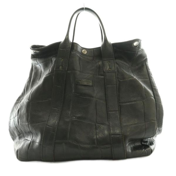 ダニエルアンドボブ ダニエル&amp;ボブ Daniel&amp;Bob クロドーロ CULODORO 2WAYトートバッグ クロコ型押し 黒 ブラック /SS ■OS メンズ【ブランド】ダニエルアンドボブ ダニエル&amp;ボブ Dani...