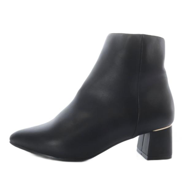 インデックス INDEX ブーツ ショート ハイヒール ポインテッドトゥ フェイクレザー S ブラック /YO22 レディース【ブランド】インデックス INDEX【表記サイズ】S【実寸サイズ】履き口周り：27cm　筒高：12.5cm　ヒール...