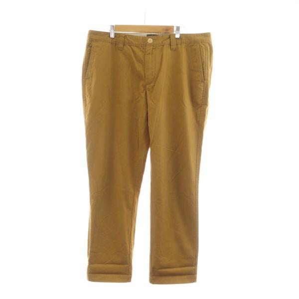 エルエルビーン シグネチャー LLBEAN SIGNATURE テーパードパンツ 38W 30 茶 ブラウン /RR メンズ【表記サイズ】38W 30【実寸サイズ】ウエスト：98cm　もも幅：29cm　裾幅：21cm　股上：28cm　股下：...
