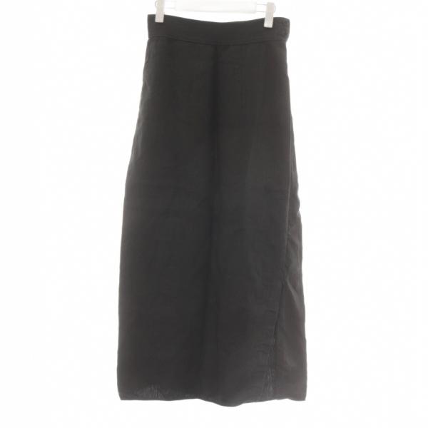 バッカ BACCA スカート 麻 リネン 36 グレー ロング丈 サイドスリット /AU レディース【ブランド】バッカ BACCA【表記サイズ】36【実寸サイズ】ウエスト：約68cm　ヒップ：約82cm　スカート丈：約98cm　　【素材】麻...