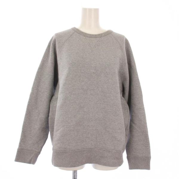 アンスクリア INSCRIRE スウェット トレーナー 長袖 裏起毛 グレー I18AW-CUT6 /KH レディース【ブランド】アンスクリア INSCRIRE【表記サイズ】サイズ表記なし実寸サイズをご参考下さい【実寸サイズ】身幅：51cm...