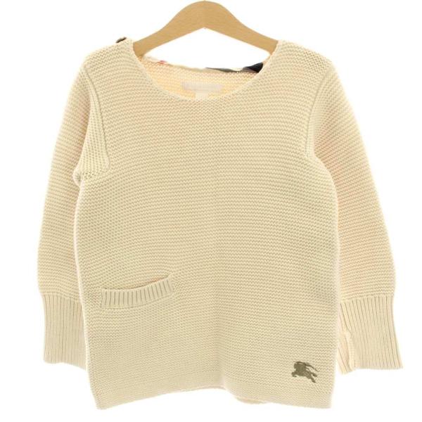 バーバリー チルドレン BURBERRY CHILDREN 子供服 ニット セーター 128cm 8Y 白 ホワイト 長袖 /HN キッズ【ブランド】バーバリー チルドレン BURBERRY CHILDREN【表記サイズ】128cm 8Y【...