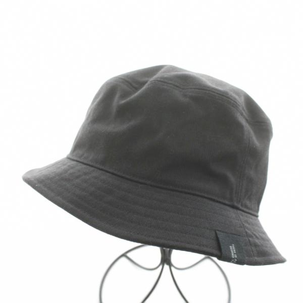 カシラ CA4LA バケットハット 帽子 コットン 黒 ブラック DOU01827 /AN33 レディース【ブランド】カシラ CA4LA【実寸サイズ】つば：約4.5cm　頭周り：約60cm　　【素材】表地　綿　　裏地　綿　　飾り部分　ポリエ...