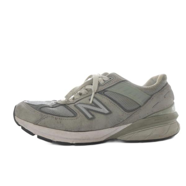 ニューバランス NEW BALANCE M990GL5 スニーカー ローカット US8.5 グレー /YO14 メンズ【ブランド】ニューバランス NEW BALANCE【表記サイズ】US8.5【実寸サイズ】最大幅：11cm　アウトソール：2...