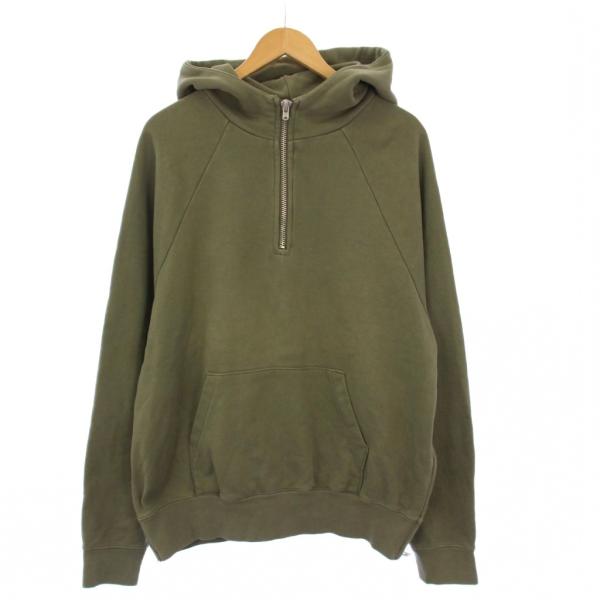 エフオージー フィアオブゴッド FOG FEAR OF GOD プルオーバーパーカー スウェット ハーフジップ 長袖 S カーキ /KH メンズ【ブランド】エフオージー フィアオブゴッド FOG FEAR OF GOD【表記サイズ】S【実寸...