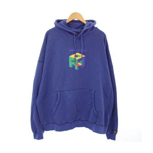 ローリングクレイドル ロリクレ Rolling Cradle ROLLCRDL HOODIE プルオーバーパーカー 長袖 ピグメント加工 XL 青 2W7-15218 /TK メンズ【ブランド】ローリングクレイドル ロリクレ Rolling...