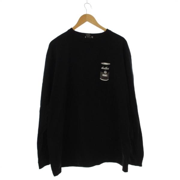 ROLLING CRADLE Tシャツ XXL 黒 クルーネック グラフィックプリント 長袖 /JP メンズ【表記サイズ】XXL【実寸サイズ】肩幅：約56cm　身幅：約64.5cm　着丈：約75.5cm　袖丈：約63.5cm　　【素材】ケア...