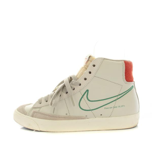 ナイキ Blazer Mid '77 SE First Use Light Bone スニーカー ハイカット レザー スエード US8 ライトグレー DH6757-001 レディース【ブランド】ナイキ NIKE【表記サイズ】US8UK 5....