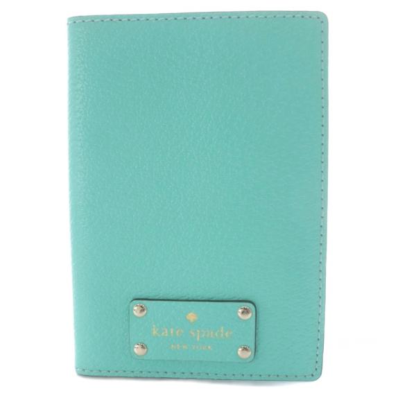 ケイトスペード KATE SPADE パスポートケース パスポートホルダー レザー ミントグリーン /YO20 レディース【ブランド】ケイトスペード KATE SPADE【実寸サイズ】ヨコ：9.5cm　タテ：13.5cm　マチ：0.7cm　...