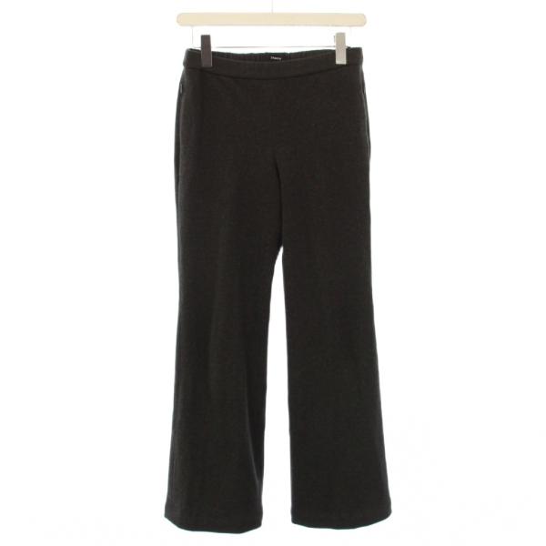セオリー Theory DILLON KNIT DEMITRIA PL K フレアパンツ イージーパンツ スラックス P カーキ 01-1306017-689-901 /TK レディース【ブランド】セオリー Theory【表記サイズ】P【実...