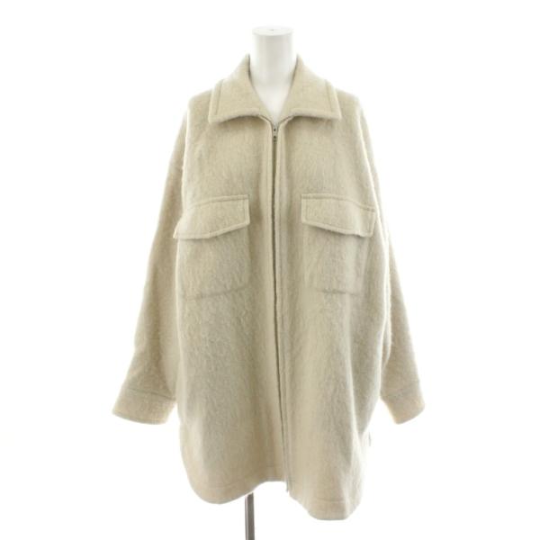 ガリャルダガランテ GALLARDAGALANTE 22AW ジャケット ジップアップ ウール モヘヤ混 アウター F アイボリー /AN45 レディース【ブランド】ガリャルダガランテ GALLARDAGALANTE【表記サイズ】F【実寸サ...