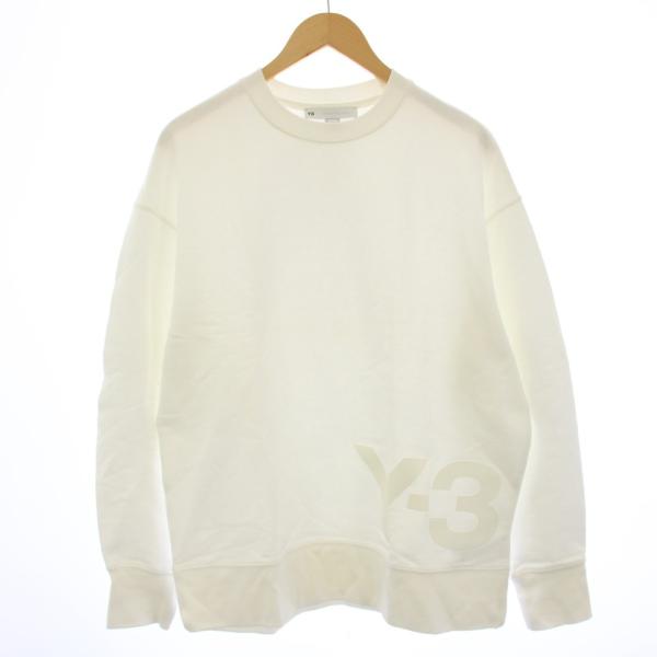 アディダス adidas × ヨウジヤマモト YOHJI YAMAMOTO Y-3 Classic Chest Logo Crew Sweatshirt スウェット 長袖 S 白 メンズ【ブランド】アディダス adidas【表記サイズ】S【...