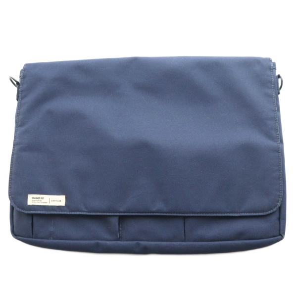 リヒトラブ LIHIT LAB. SMART FIT キャリングポーチ クラッチバッグ 紺 ネイビー /SS ■OS メンズ【実寸サイズ】ヨコ：約35cm　タテ：約26cm　マチ：約2.5cm　　【色】紺 ネイビー【状態】この商品には下記の...