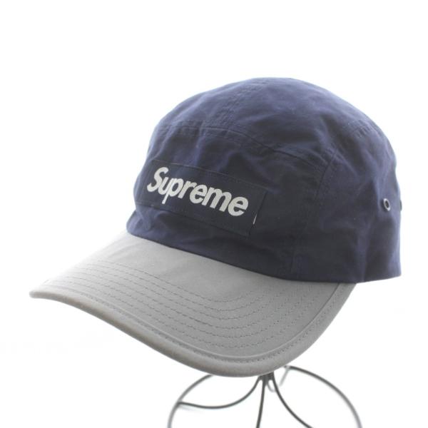 シュプリーム SUPREME 21FW Waxed Cotton Camp Cap キャップ 帽子 ロゴ グレー 紺 ネイビー /AN20 メンズ【ブランド】シュプリーム SUPREME【実寸サイズ】つば：約7cm　頭周り：約59cm　　【...