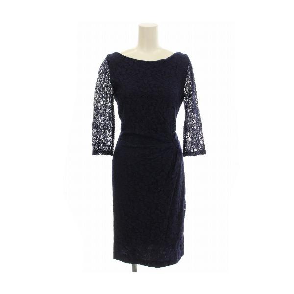 ダイアンフォンファステンバーグ DIANE von FURSTENBERG レースワンピース ひざ丈 花柄 シースルー 0 ネイビー【ブランド】ダイアンフォンファステンバーグ DIANE von FURSTENBERG【表記サイズ】0【実寸...