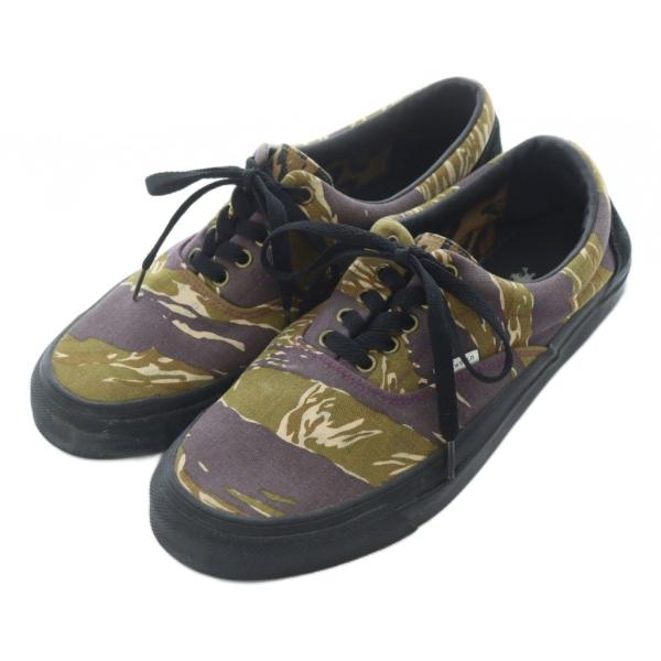 アールニューボールド R.NEWBOLD スニーカー L 27cm 27.5cm 緑 茶色 ブラウン 紫 迷彩柄 ローカット /RI ■OS 【ブランド】アールニューボールド R.NEWBOLD【表記サイズ】L（27.0cm〜27.5cm）...