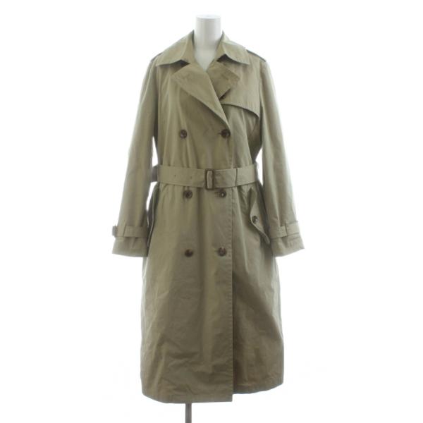 トゥモローランドコレクション コットンポリエステルギャバジン トレンチコート ロング ライナー ベルト付き 36 13-08-14-08201【ブランド】トゥモローランドコレクション TOMORROWLAND collection【表記サイ...