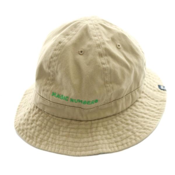 マジック ナンバー MAGIC NUMBER バケットハット 帽子 L/XL ベージュ /SS ■OS レディース【ブランド】マジック ナンバー MAGIC NUMBER【表記サイズ】L/XL【実寸サイズ】つば：約5.5cm　頭周り：約53...
