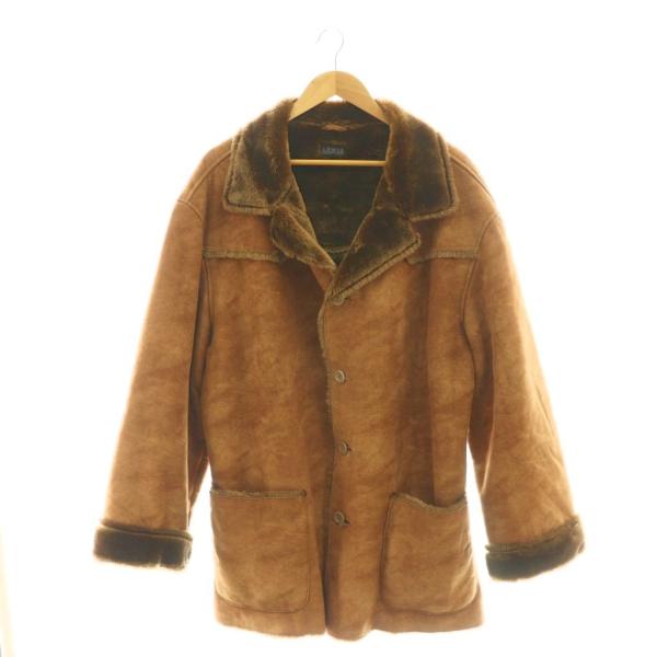 ルイ シャブロン LOUIS CHAVLON ジャケット アウター 4L ブラウン /CX メンズ【表記サイズ】4L【実寸サイズ】肩幅：64cm　身幅：63cm　着丈：84cm　袖丈：60cm　　【素材】表面 ポリエステル　裏面　パイル ア...