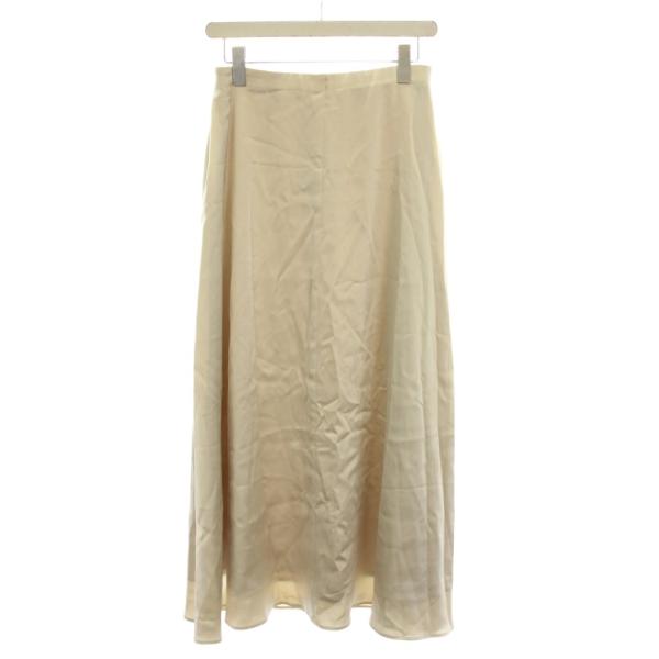 未使用品 プラージュ Plage 25SS satin glace SK サテンスカート ロング 38 ベージュ 無地 25060922700010 /YM レディース【ブランド】プラージュ Plage【表記サイズ】38【実寸サイズ】ウエス...