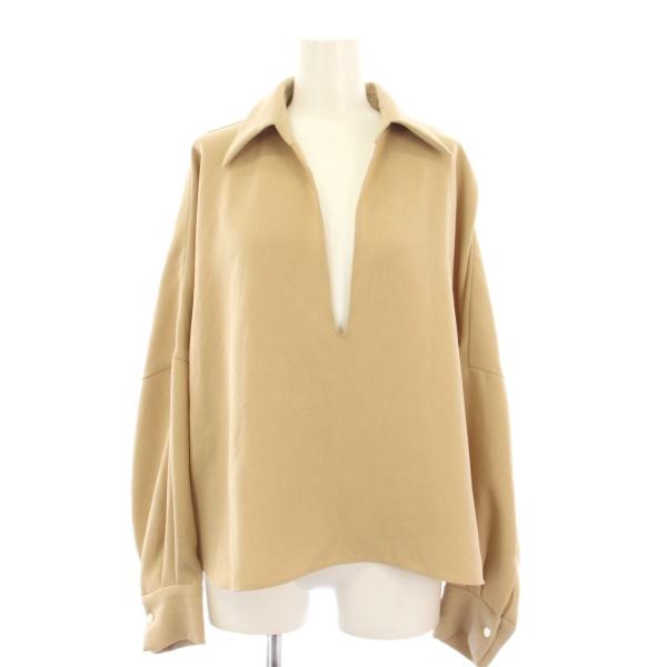 プラージュ Plage 25ss GEORGETTE SKIPPER ブラウス シャツ プルオーバー 長袖 ベージュ 25051922856030 /KH レディース【ブランド】プラージュ Plage【表記サイズ】サイズ表記なし実寸サイズを...