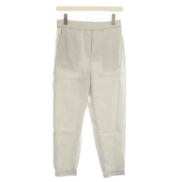 セオリーリュクス theory luxe 23SS CRISP LINEN IDA パンツ リネン混 38 ライトグレー 無地 03-3106432-028-038 /YM レディース【ブランド】セオリーリュクス theory luxe【表...
