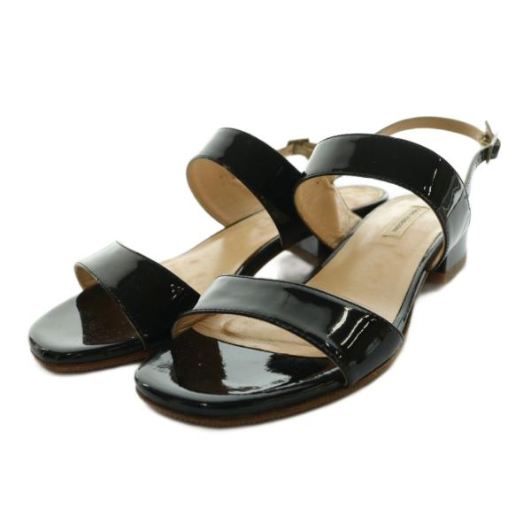 ファビオルスコーニ FABIO RUSCONI サンダル 37 黒 ブラック /SS ■OS レディース【ブランド】ファビオルスコーニ FABIO RUSCONI【表記サイズ】37(23.5cm)【実寸サイズ】ヒールの高さ：約2.5cm　最...