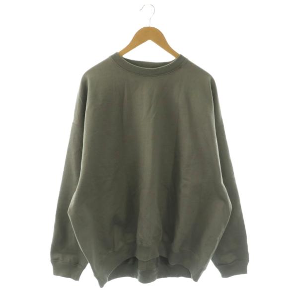 マーカウェア MARKA WARE HUGE SWEAT ORGANIC COTTON HEAVY FLEECE スウェット トレーナー 長袖 1 カーキグレー A22A-01CS02C【ブランド】マーカウェア MARKA WARE【表記サ...