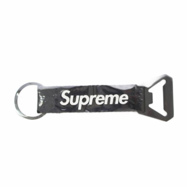 シュプリーム SUPREME Bottle Opener Webbing Keychain ボトルオープナーウェビングキーチェーン ロゴ バイカラー 黒 ブラック 白【ブランド】シュプリーム SUPREME【実寸サイズ】ヨコ：4cm　タテ：...